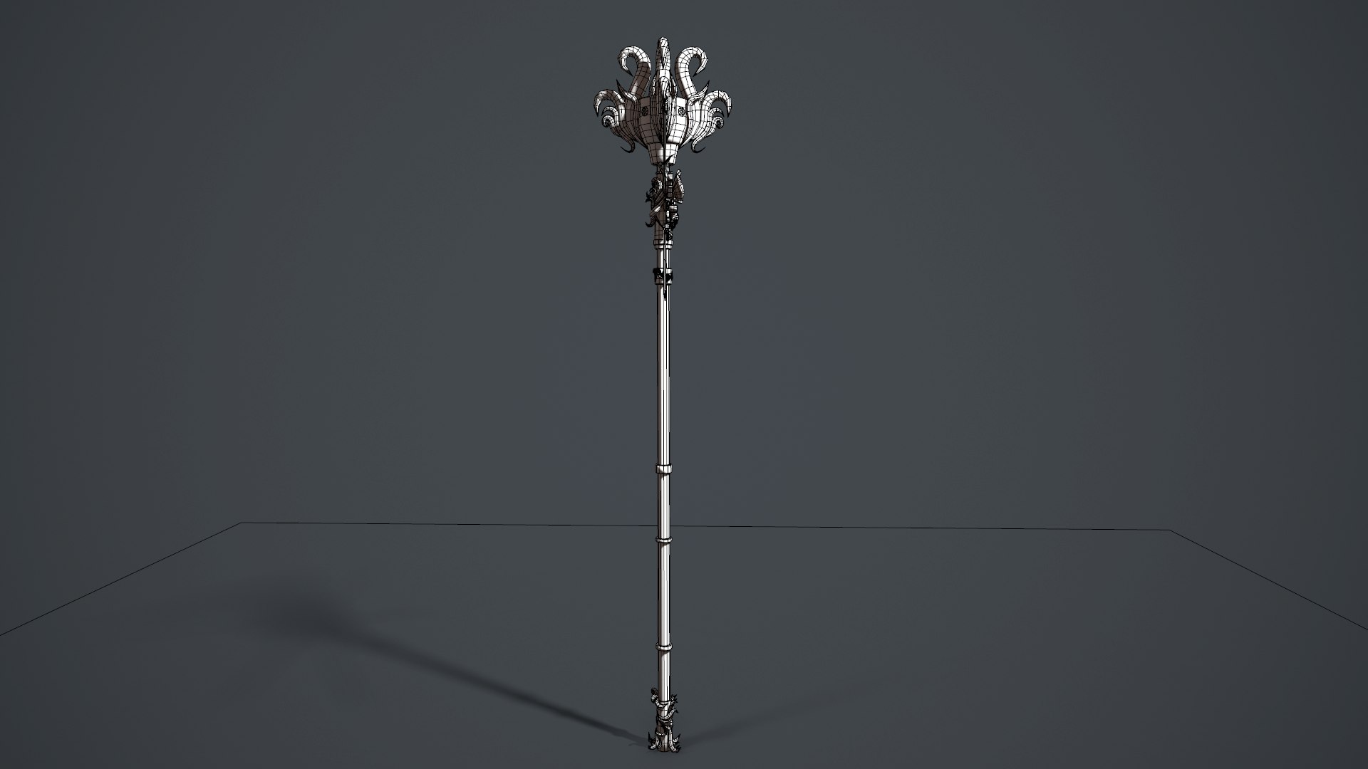 3D Staff Of The Dead Model - TurboSquid 1809730