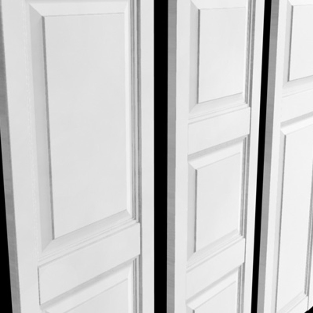 5 Scale Shutters Raised 3d Max