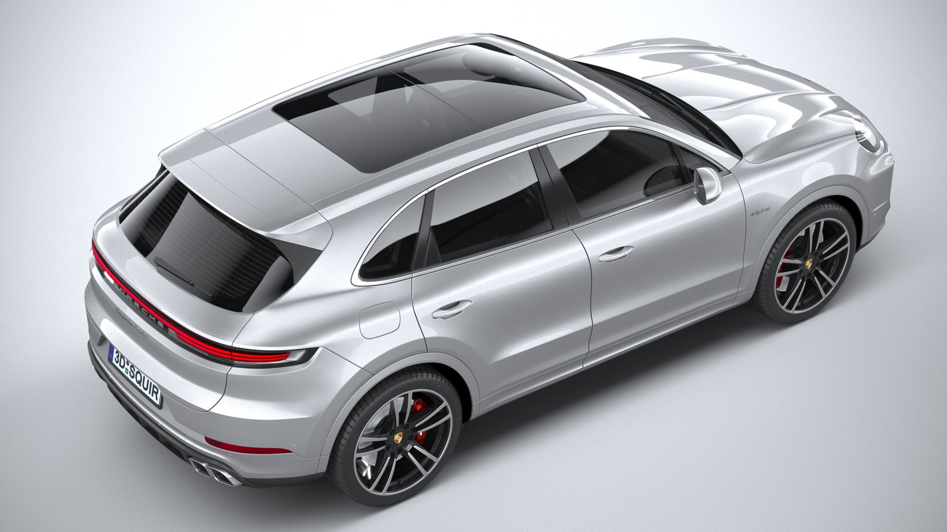 3D Porsche Cayenne Turbo E-Hybrid 2024 Model - TurboSquid 2124002