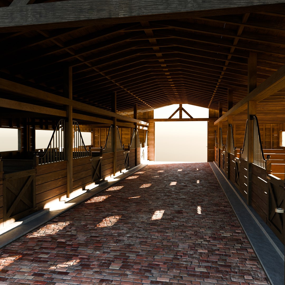 3D Animal Stable - TurboSquid 2239532