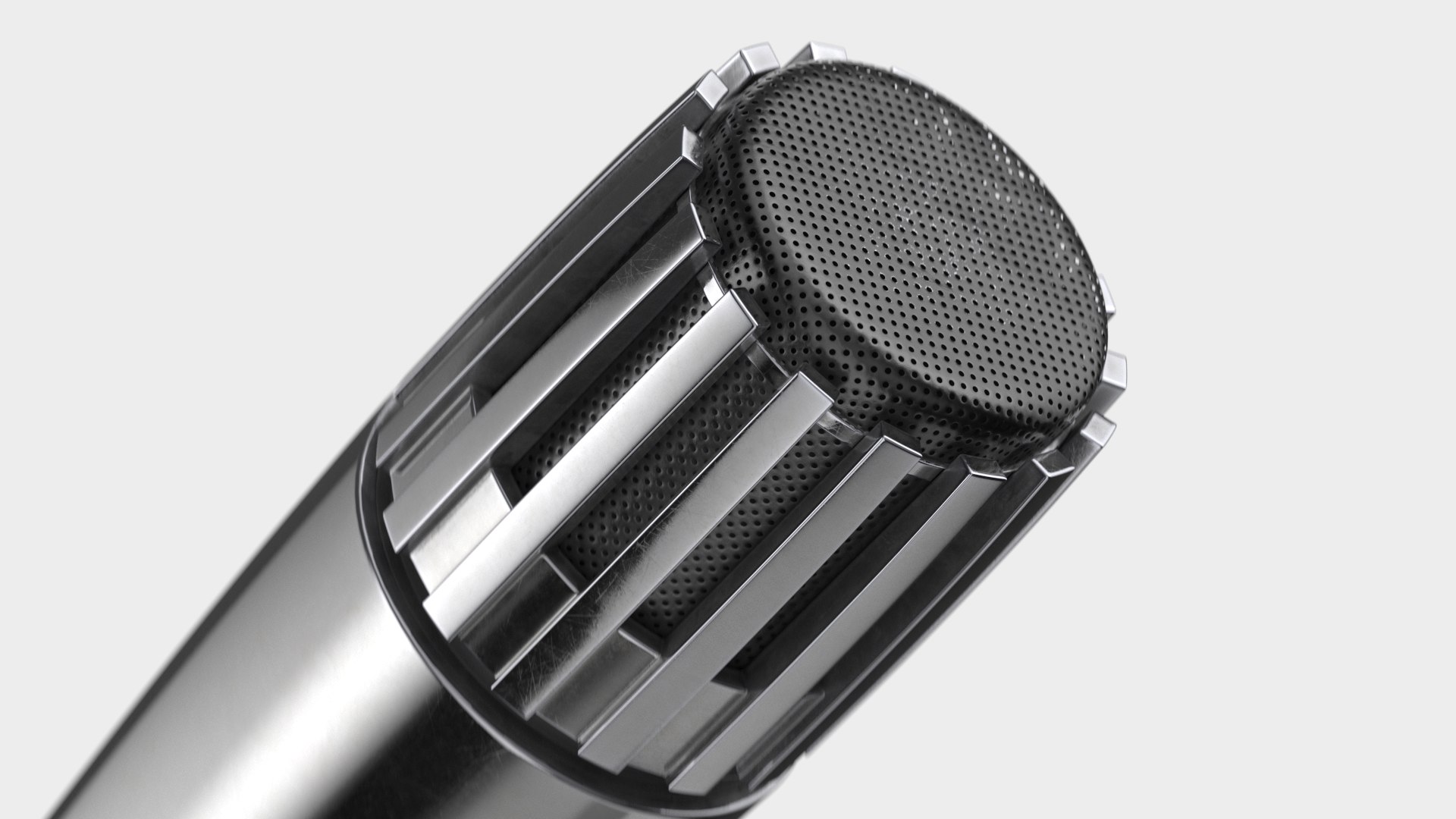 3D Vintage Japanese Microphone Model - TurboSquid 2166904