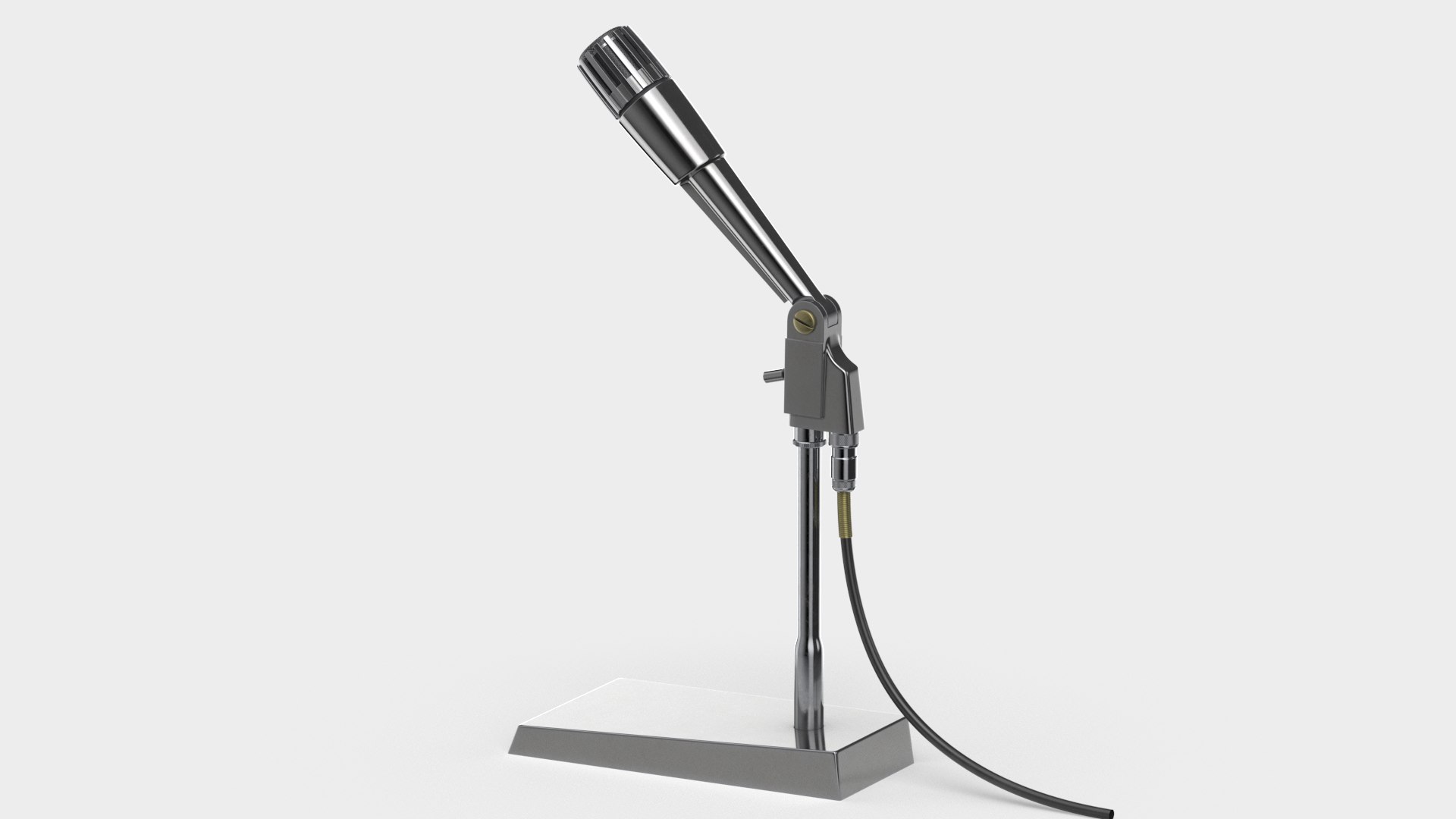 3D Vintage Japanese Microphone Model - TurboSquid 2166904