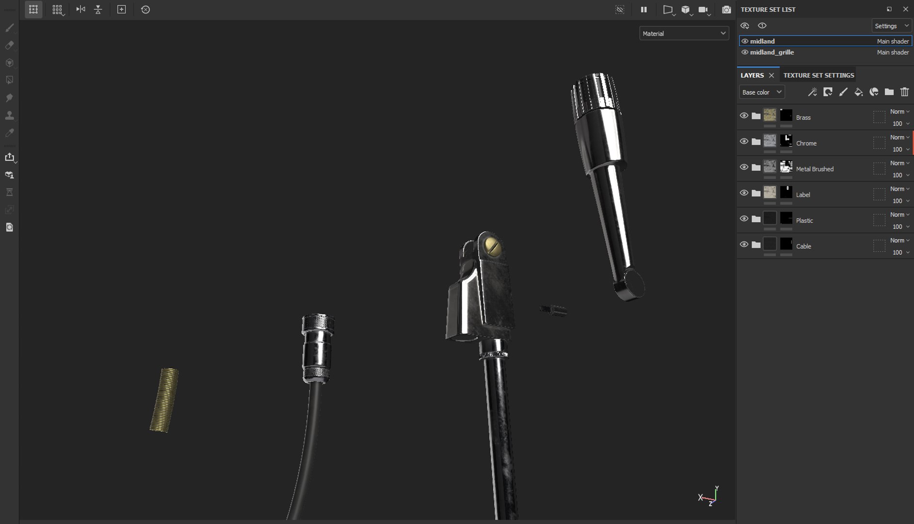 3D Vintage Japanese Microphone Model - TurboSquid 2166904