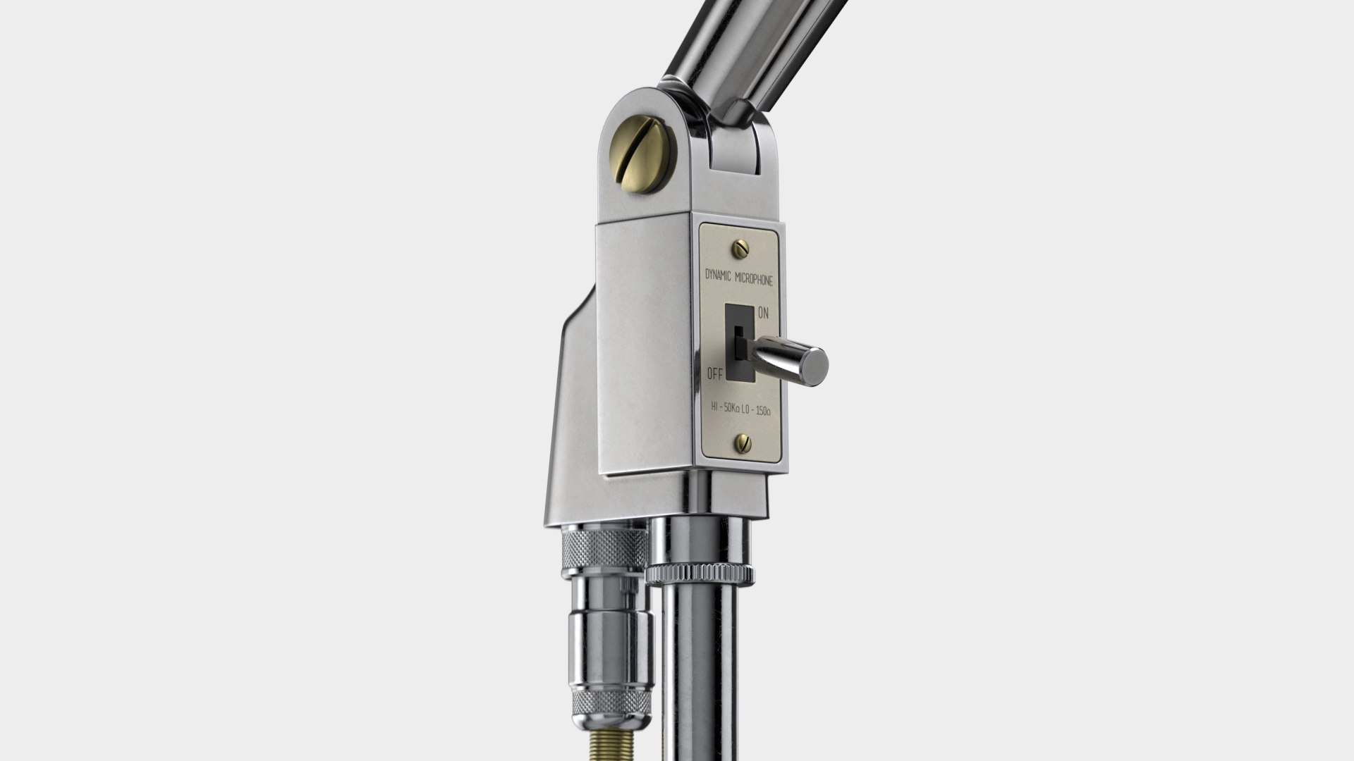 3D Vintage Japanese Microphone Model - TurboSquid 2166904