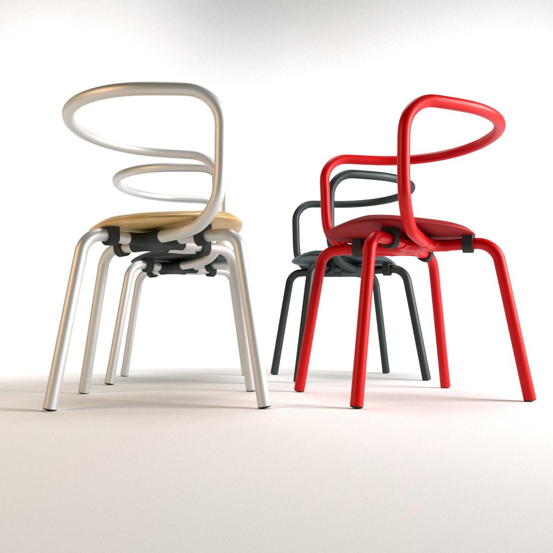 3D Emeco Parrish Chair Model - TurboSquid 1183857