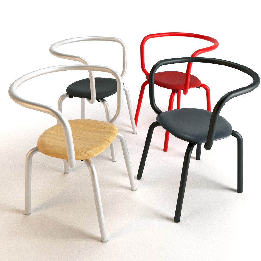 3D Emeco Parrish Chair Model - TurboSquid 1183857