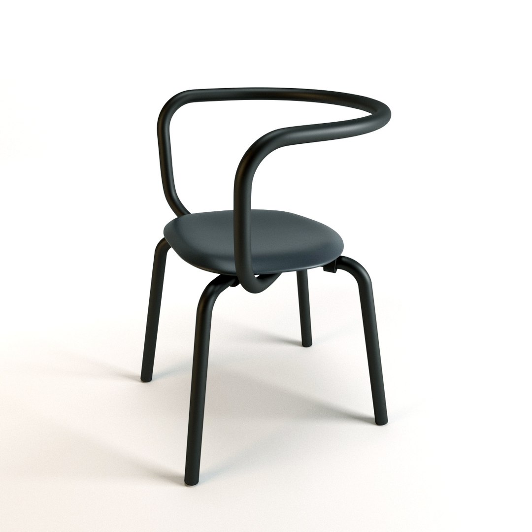 3D Emeco Parrish Chair Model - TurboSquid 1183857