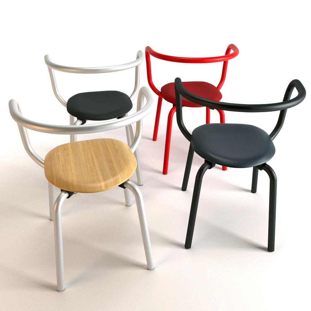 3D Emeco Parrish Chair Model - TurboSquid 1183857