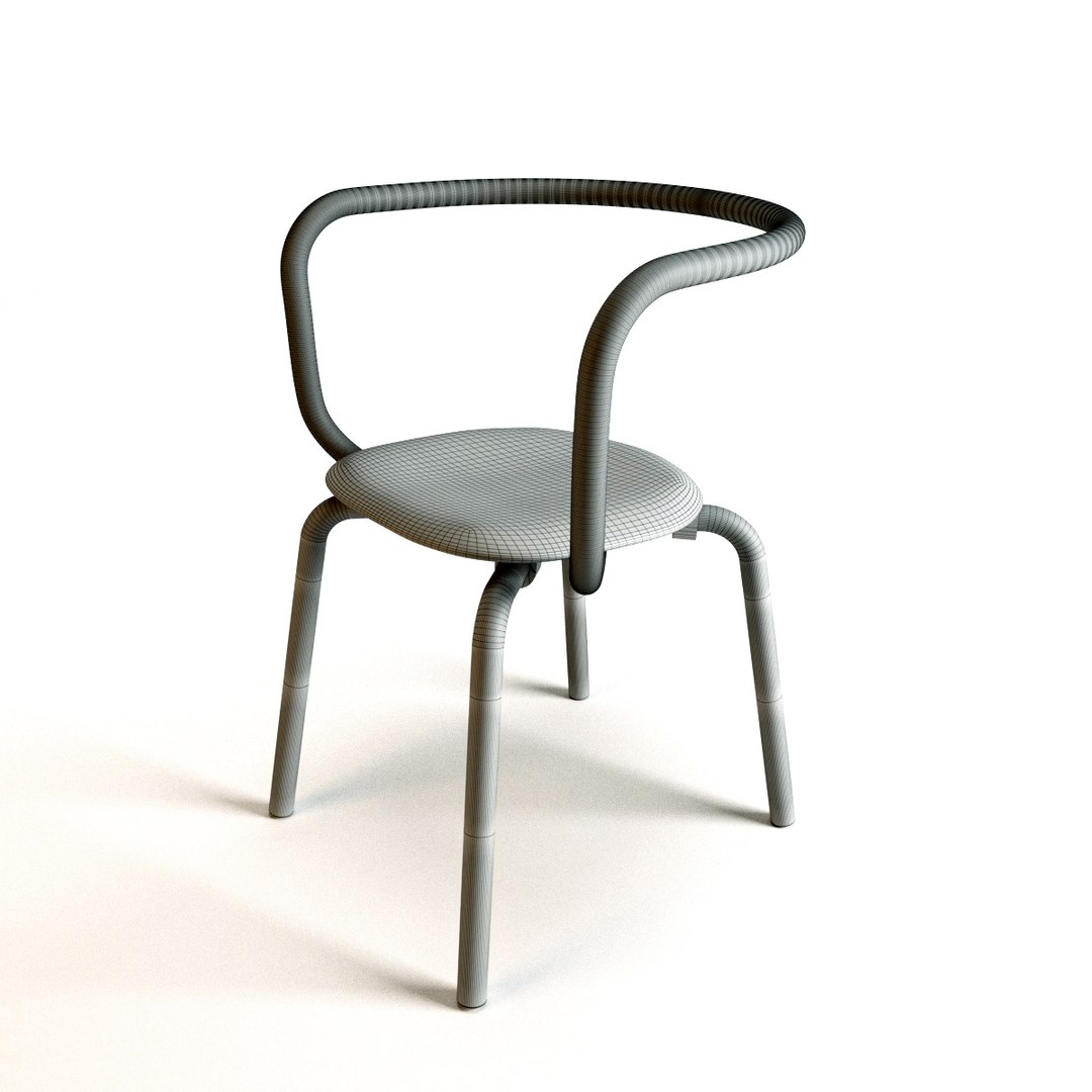 3D Emeco Parrish Chair Model - TurboSquid 1183857