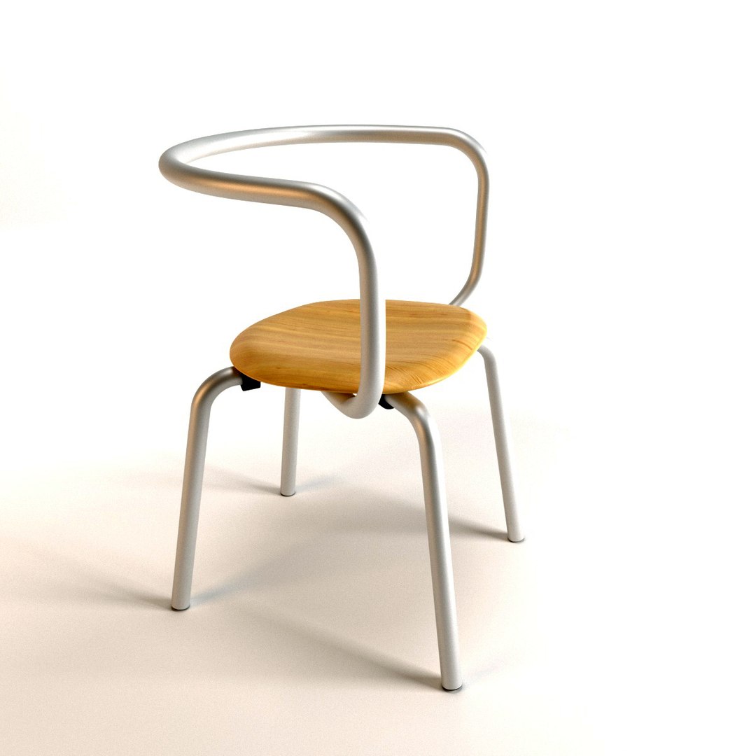 3D Emeco Parrish Chair Model - TurboSquid 1183857