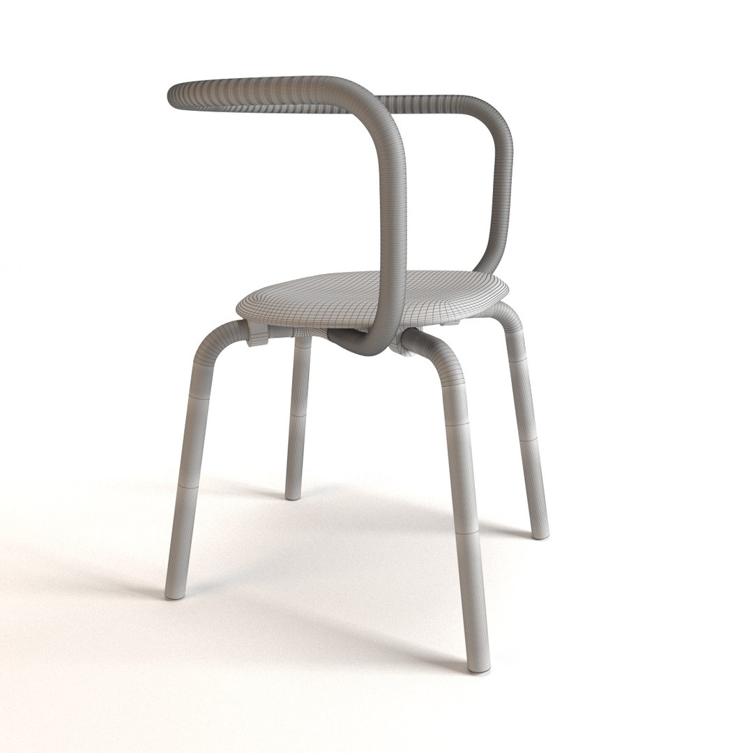 3D Emeco Parrish Chair Model - TurboSquid 1183857