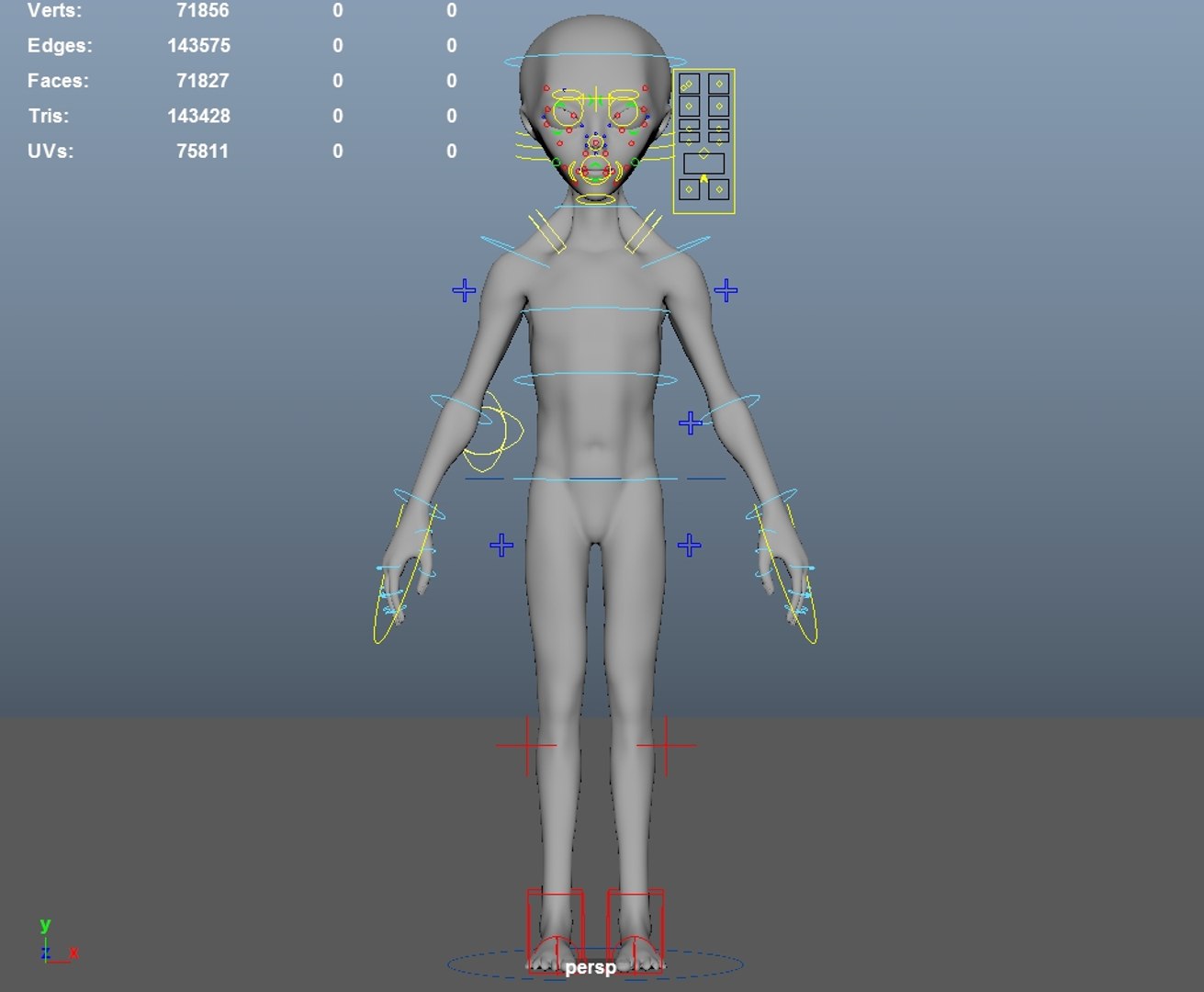3D Model Grey Alien - TurboSquid 1451059