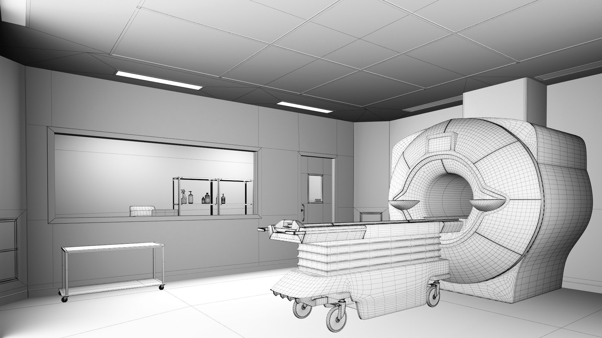 MRI Room 3D - TurboSquid 1912873