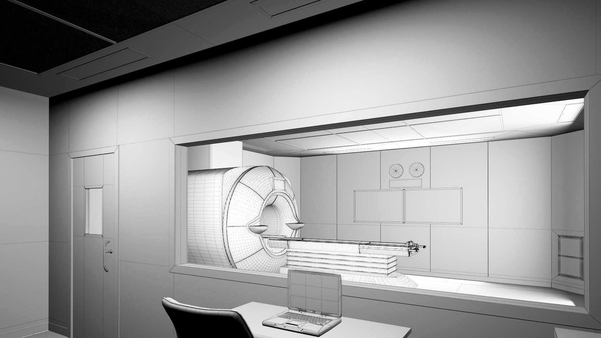MRI Room 3D - TurboSquid 1912873