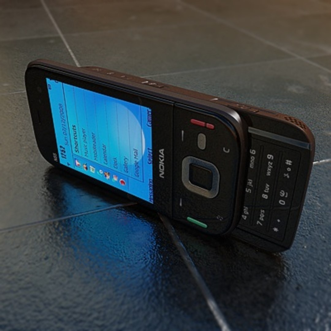 3d model nokia n85 phone