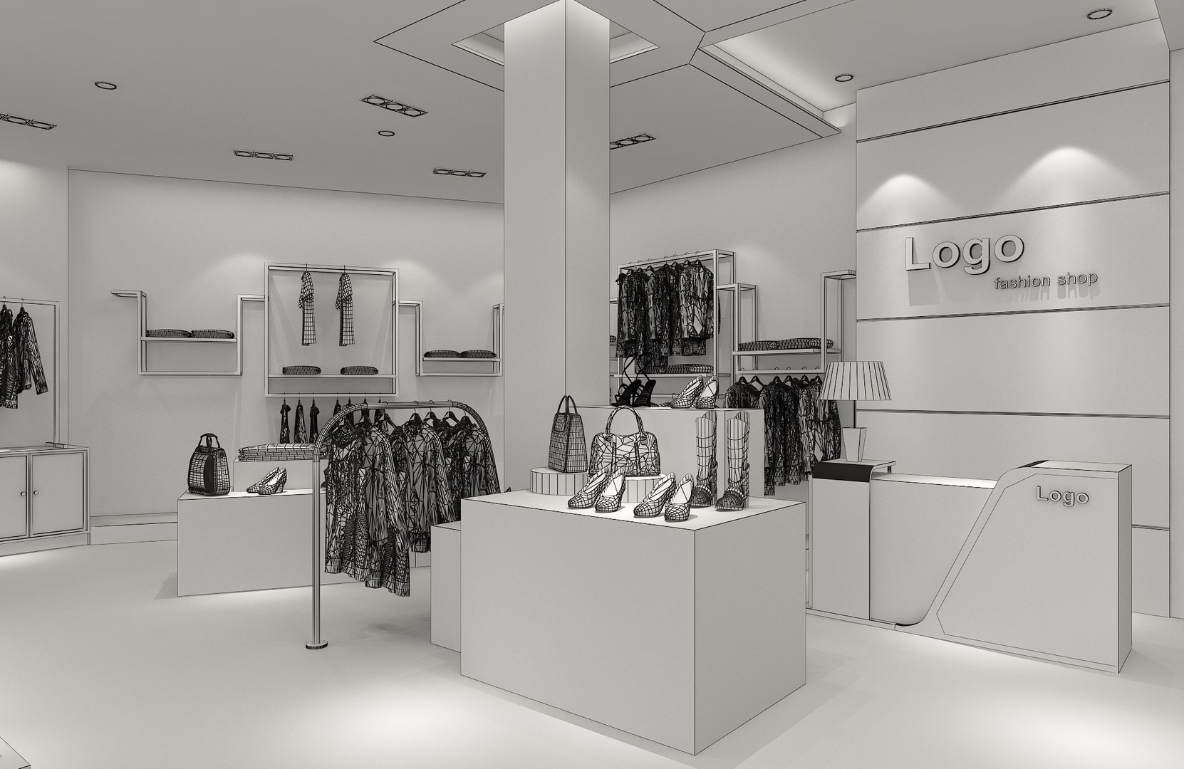 Clothing Store 03 model - TurboSquid 1873775