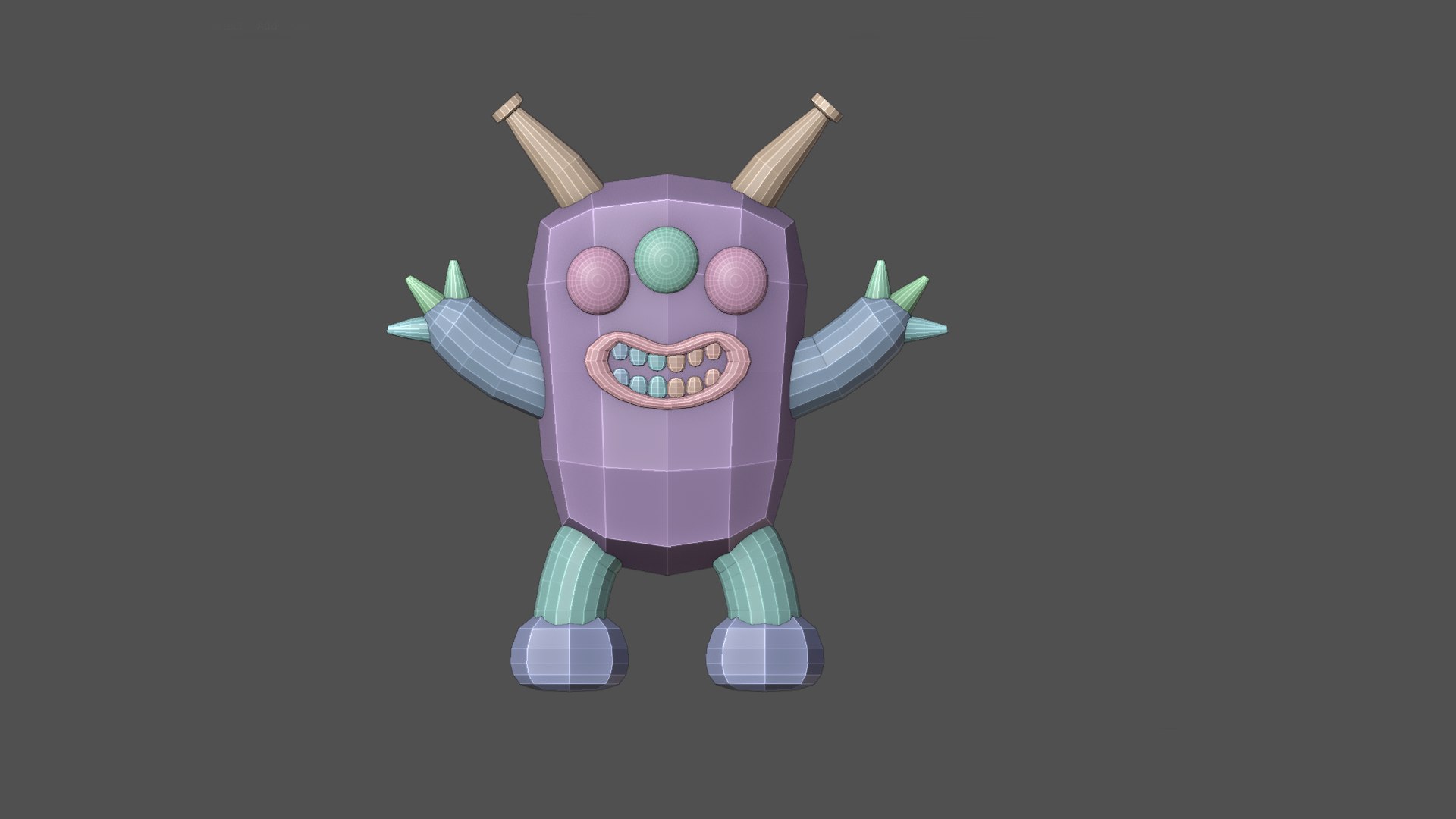 Base Mesh Monster 3D Model - TurboSquid 2368013