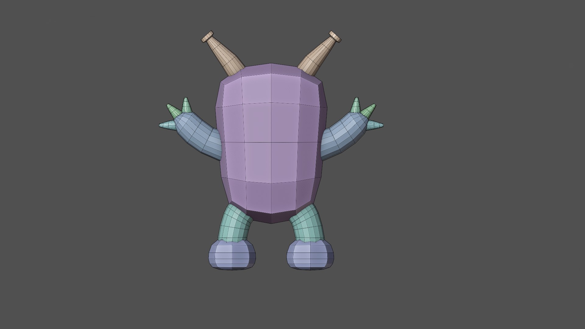 Base Mesh Monster 3D Model - TurboSquid 2368013