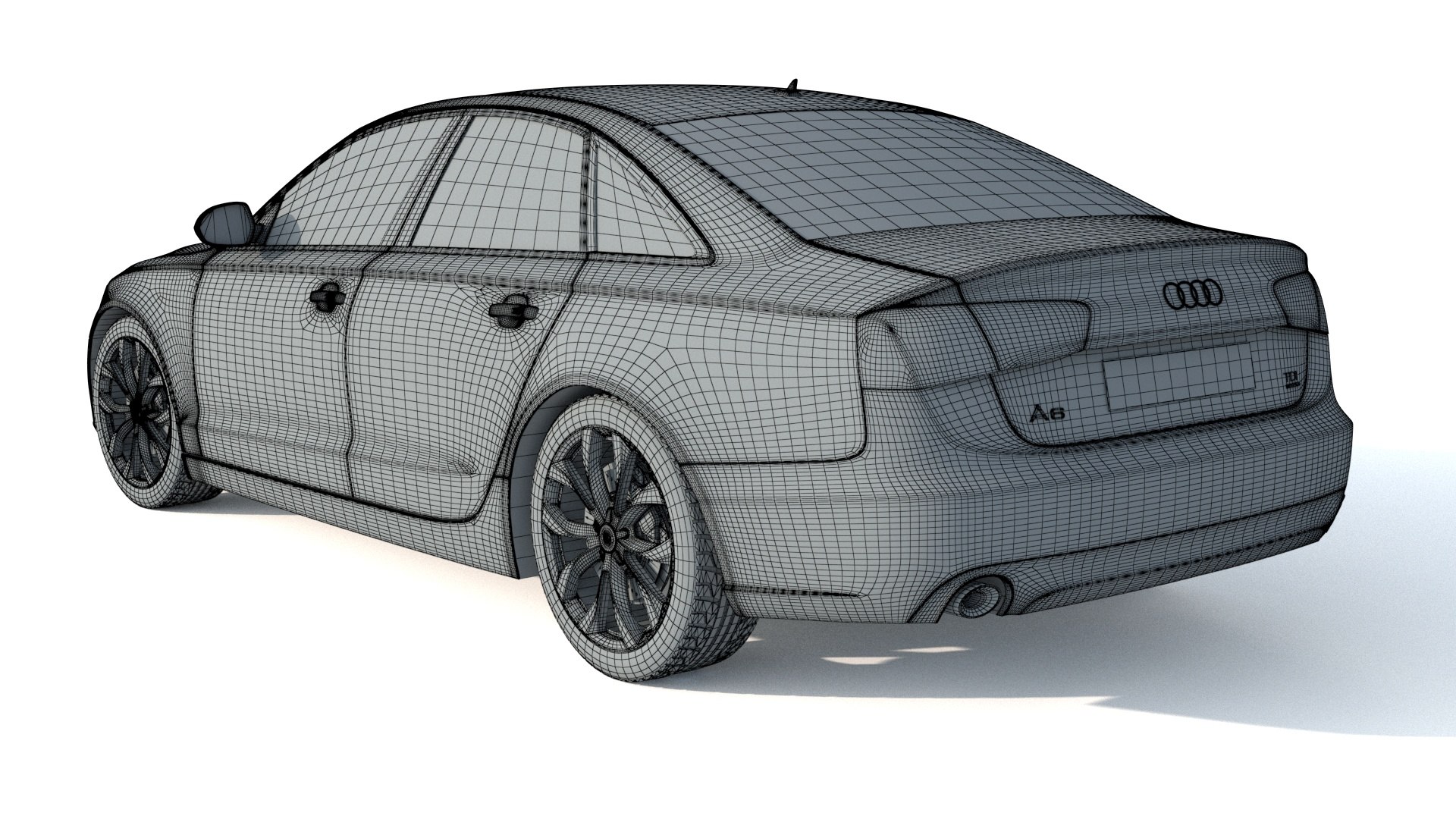 Audi A6 3D Model - TurboSquid 2002212