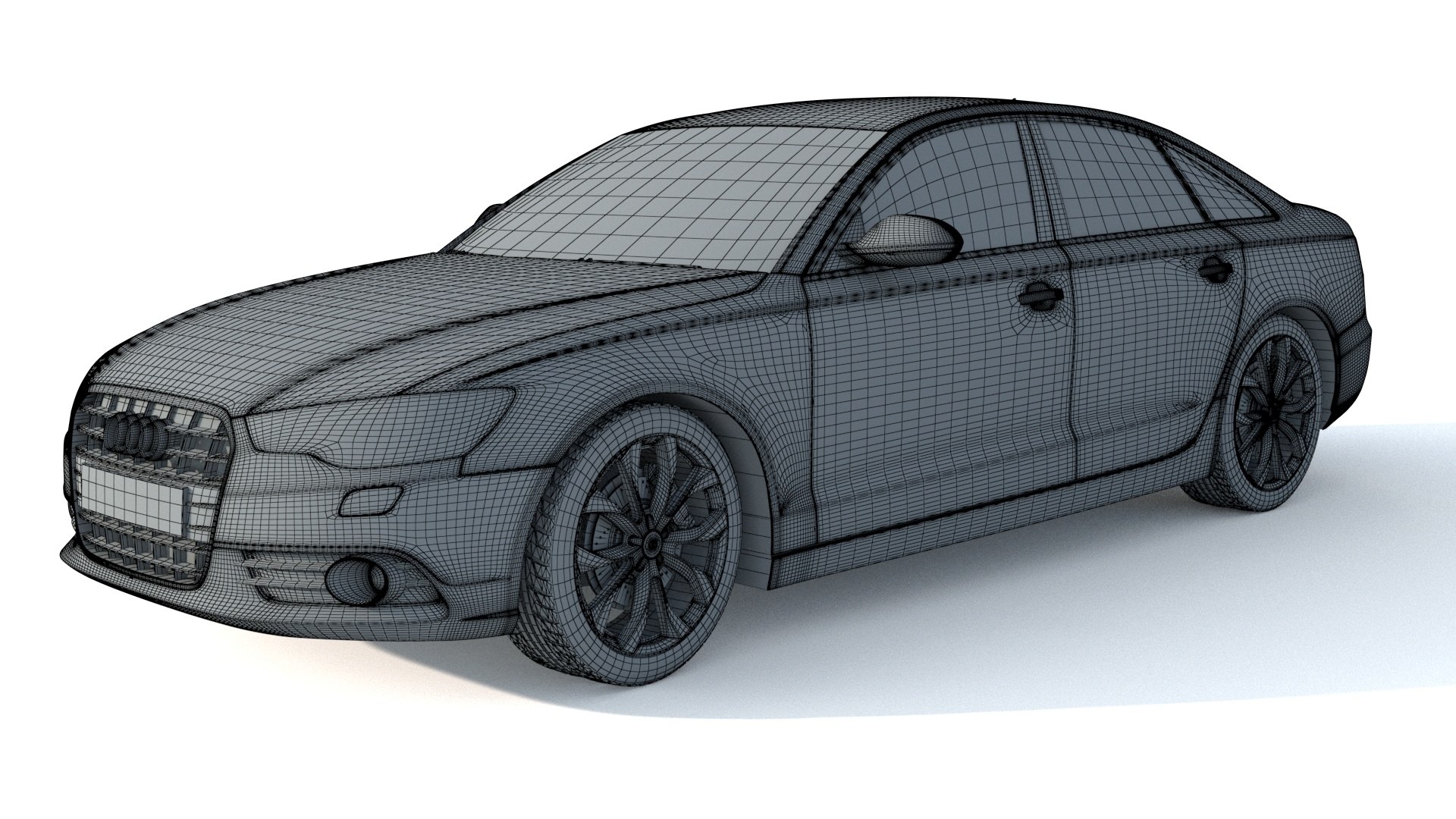 Audi A6 3D Model - TurboSquid 2002212