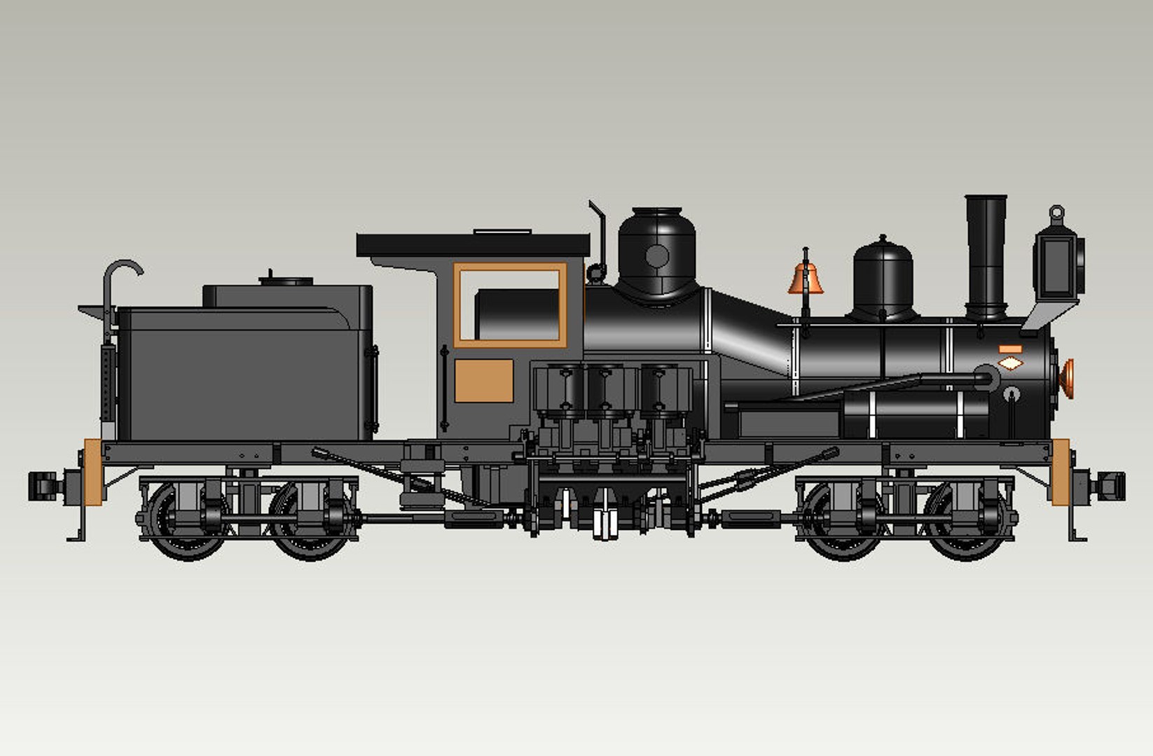 3dsmax 2-track Shay