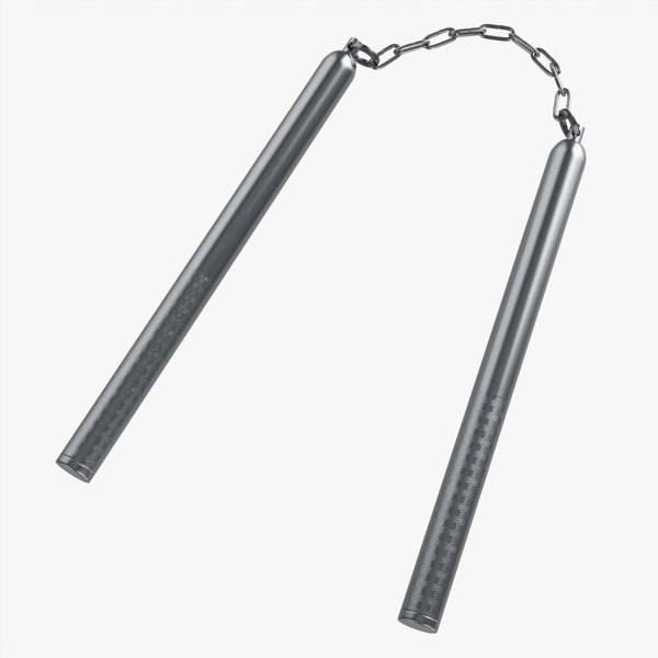 Nunchaku chain metal 3D - TurboSquid 1856541