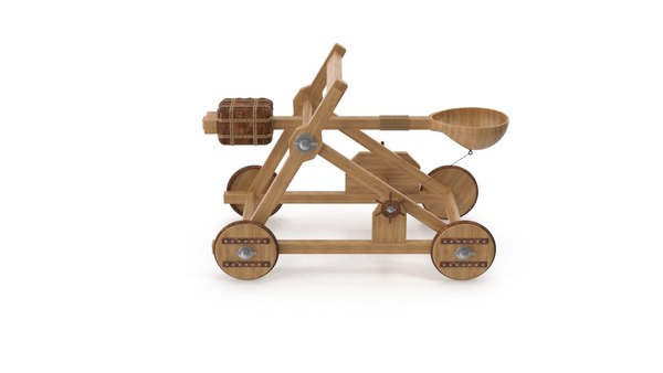 modelo 3d Catapulta - TurboSquid 2124612