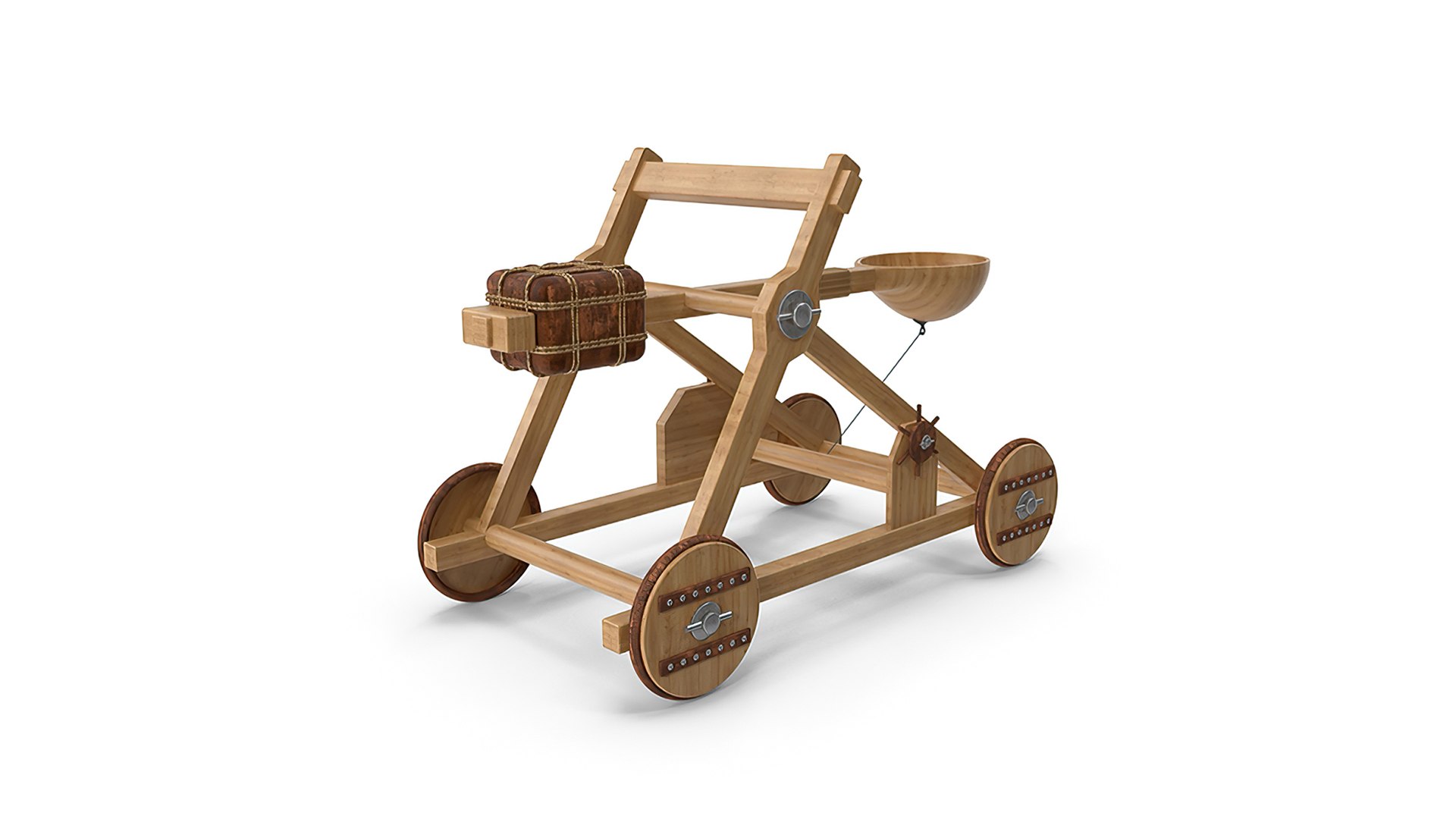 3D Model Catapult - TurboSquid 2124612