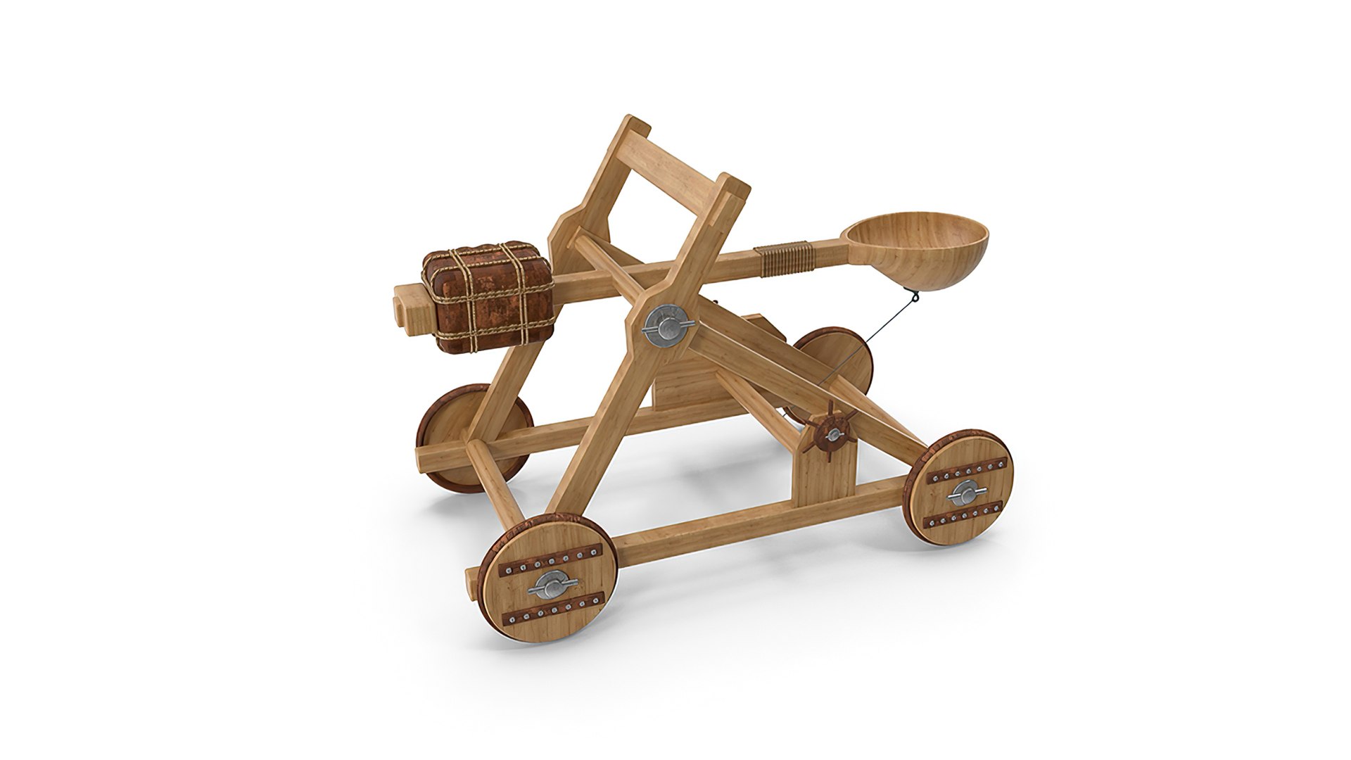 3D Model Catapult - TurboSquid 2124612