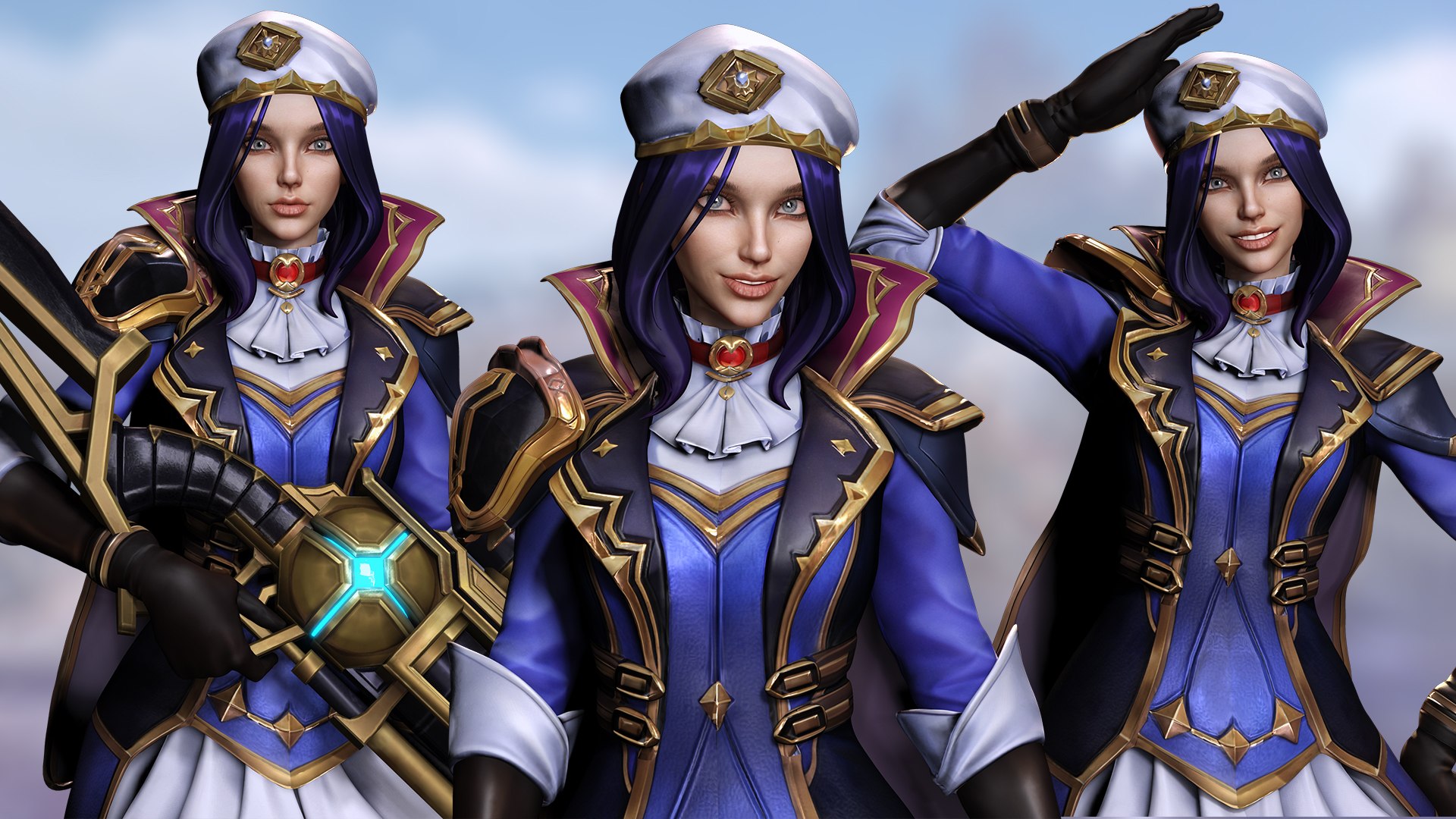 3D Caitlyn Kiramman Arcane 2 - TurboSquid 2328062