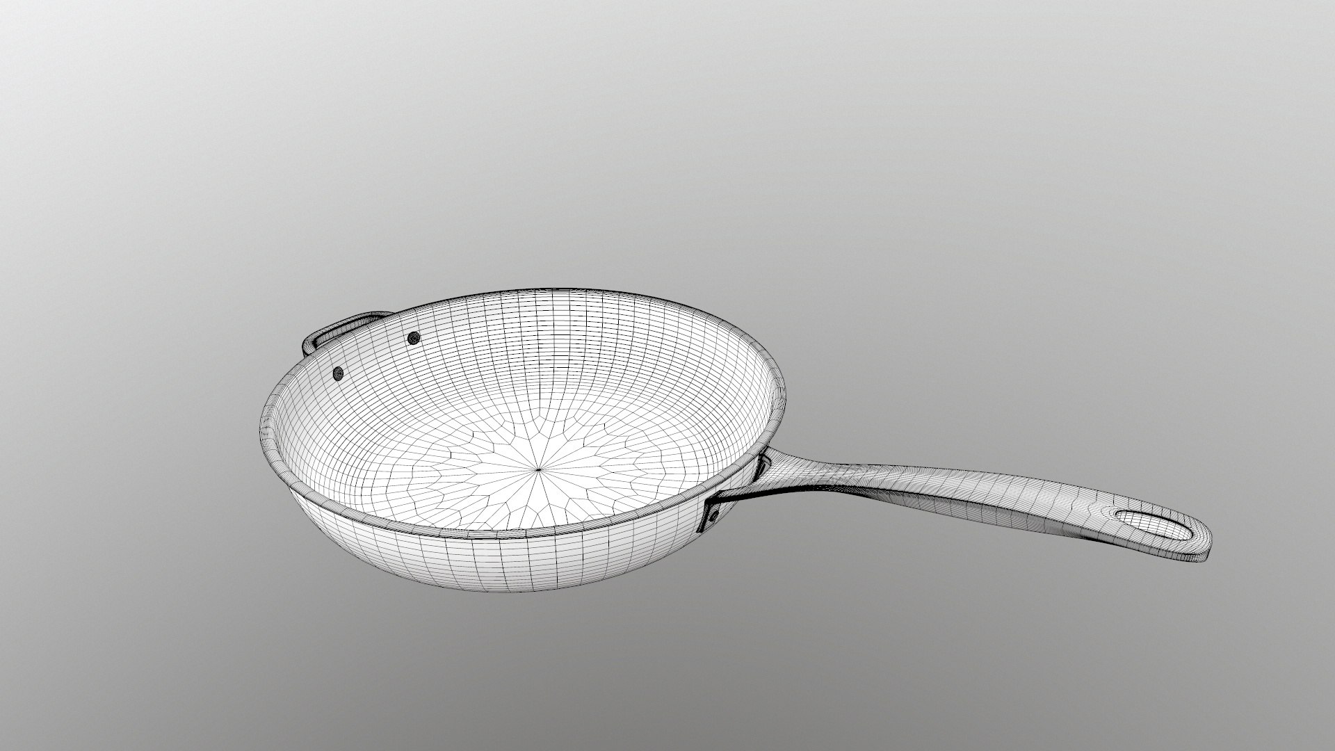 Fry Pan 3D model - TurboSquid 2173595
