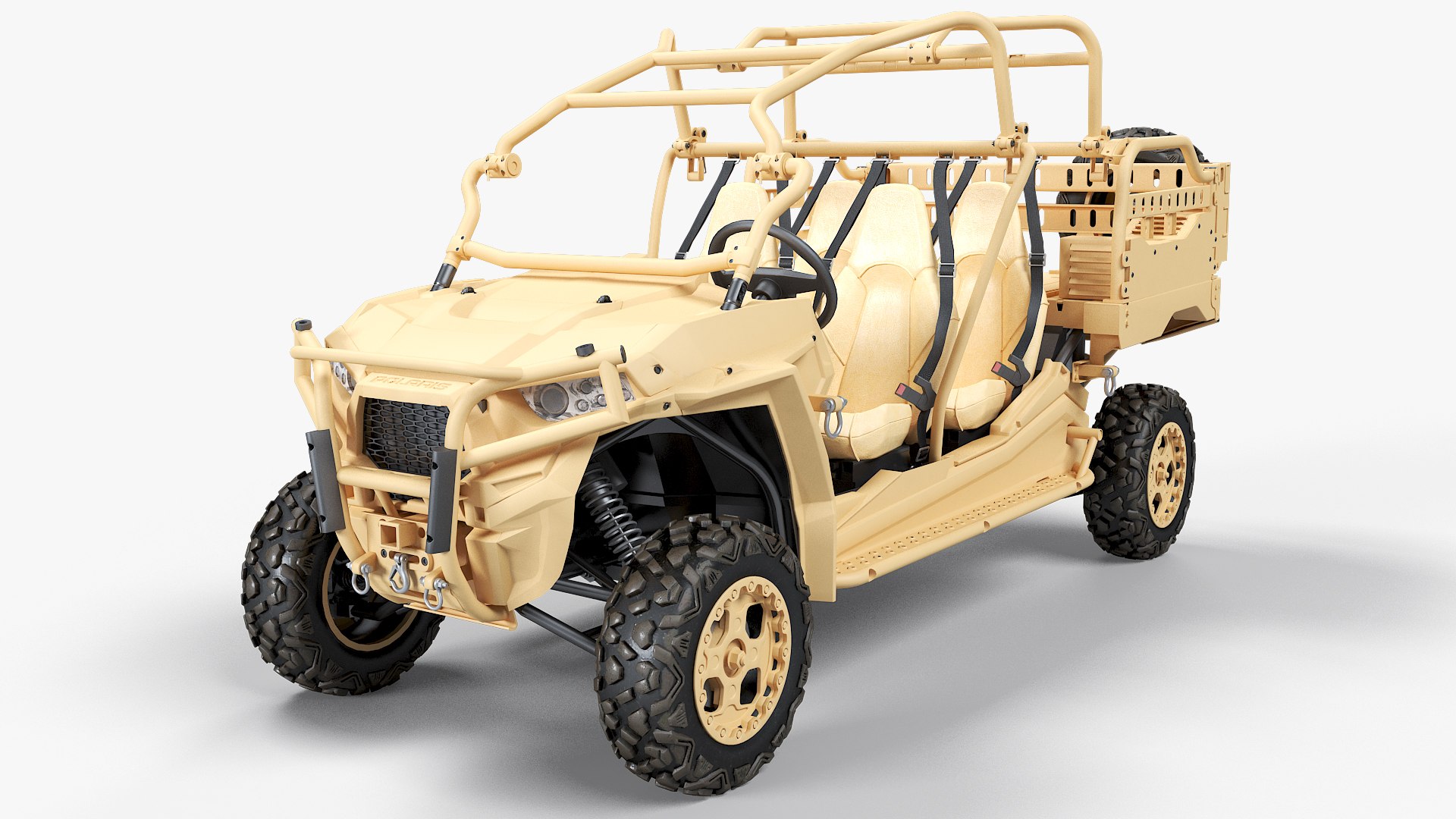3D Polaris Mrzr 4 Model - TurboSquid 1535081