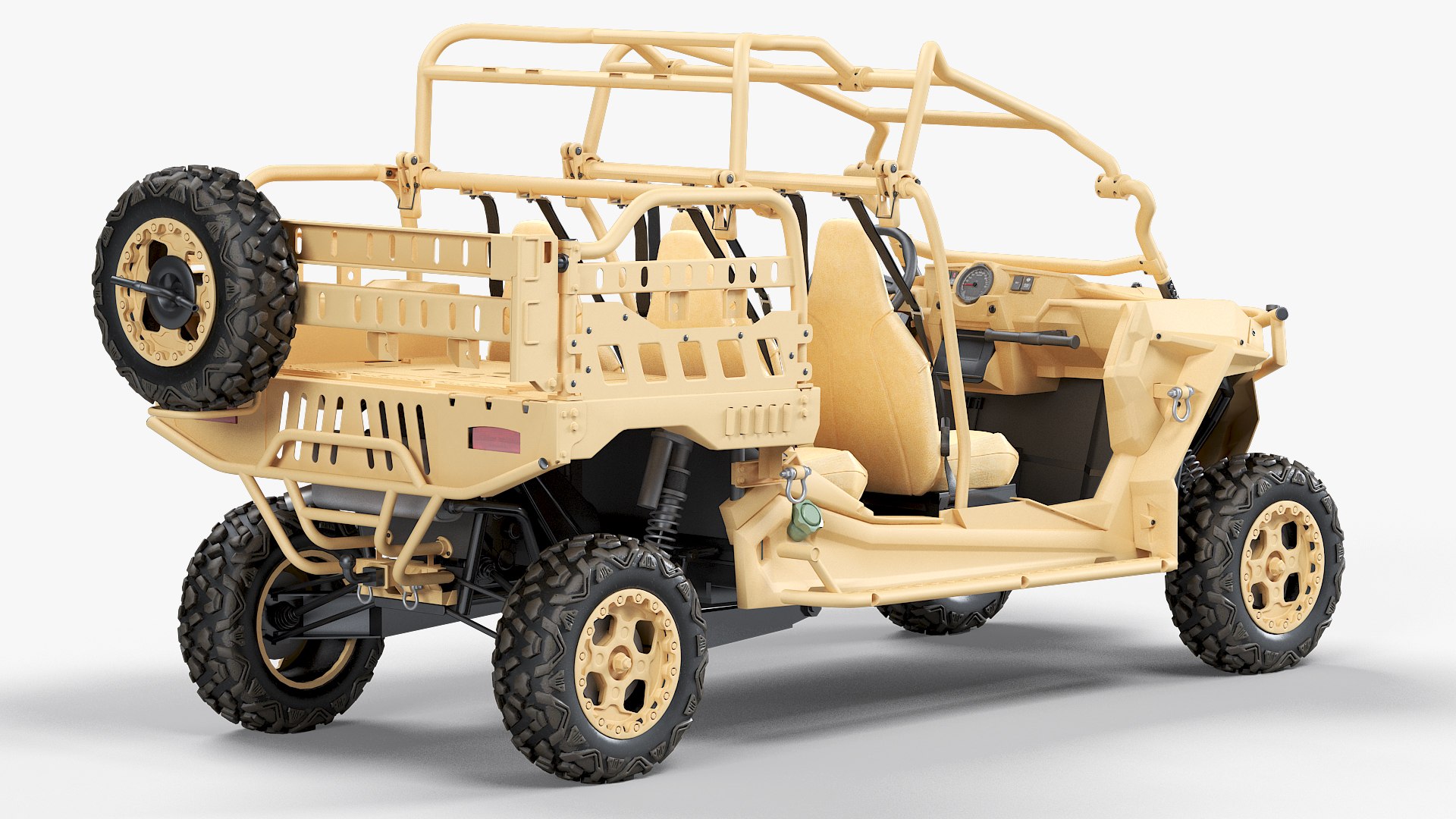 3D Polaris Mrzr 4 Model - TurboSquid 1535081