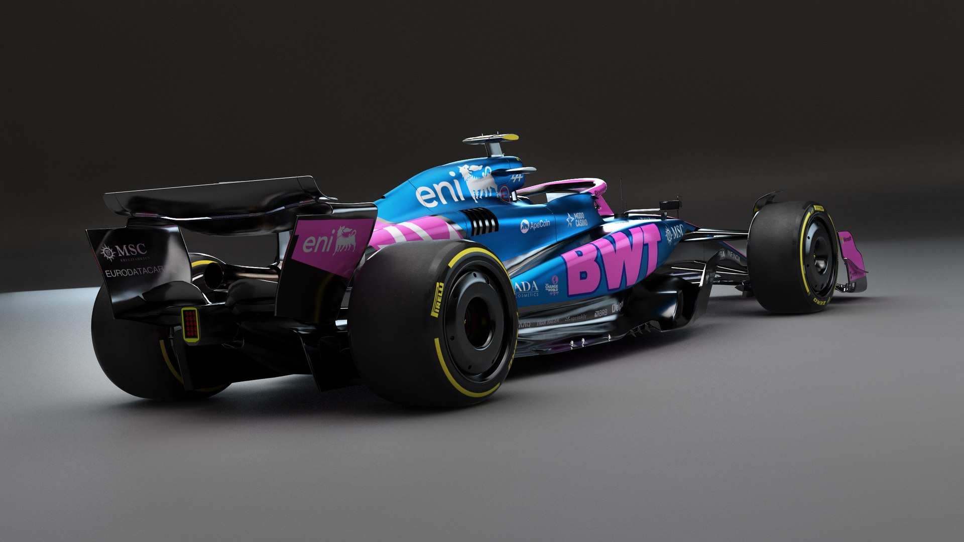 F1 Alpine A525 2025 Model - TurboSquid 2377023