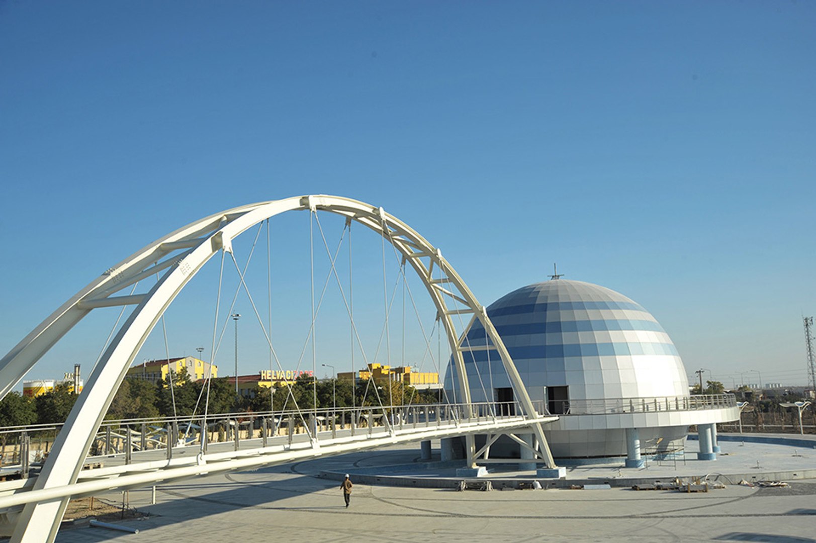 Konya science center building 3D model - TurboSquid 1292355