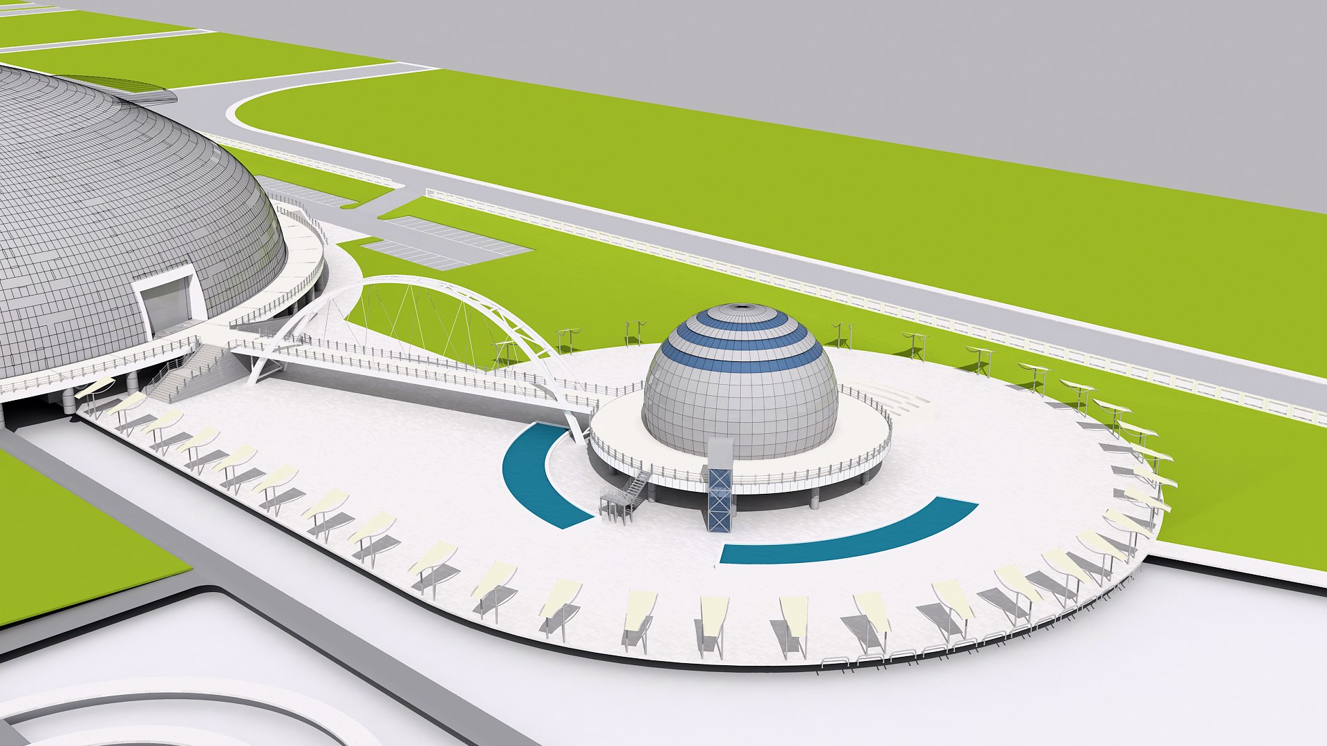 Konya Science Center Building 3D Model - TurboSquid 1292355