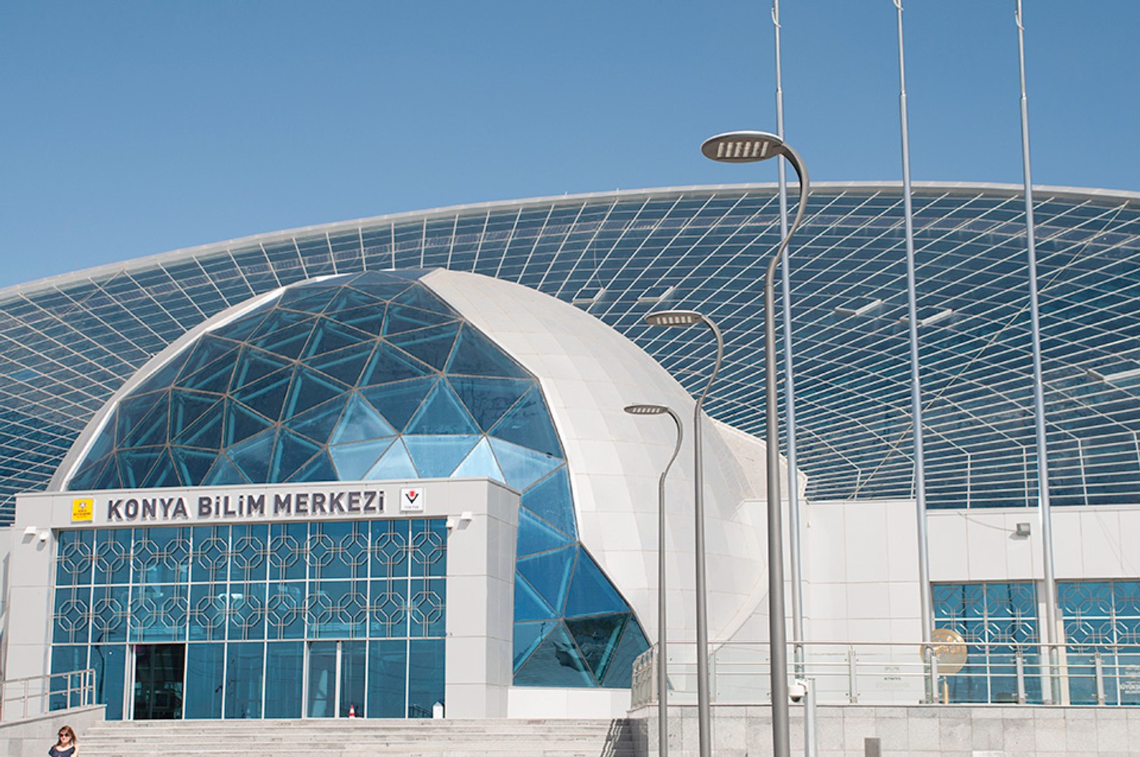 Konya science center building 3D model - TurboSquid 1292355