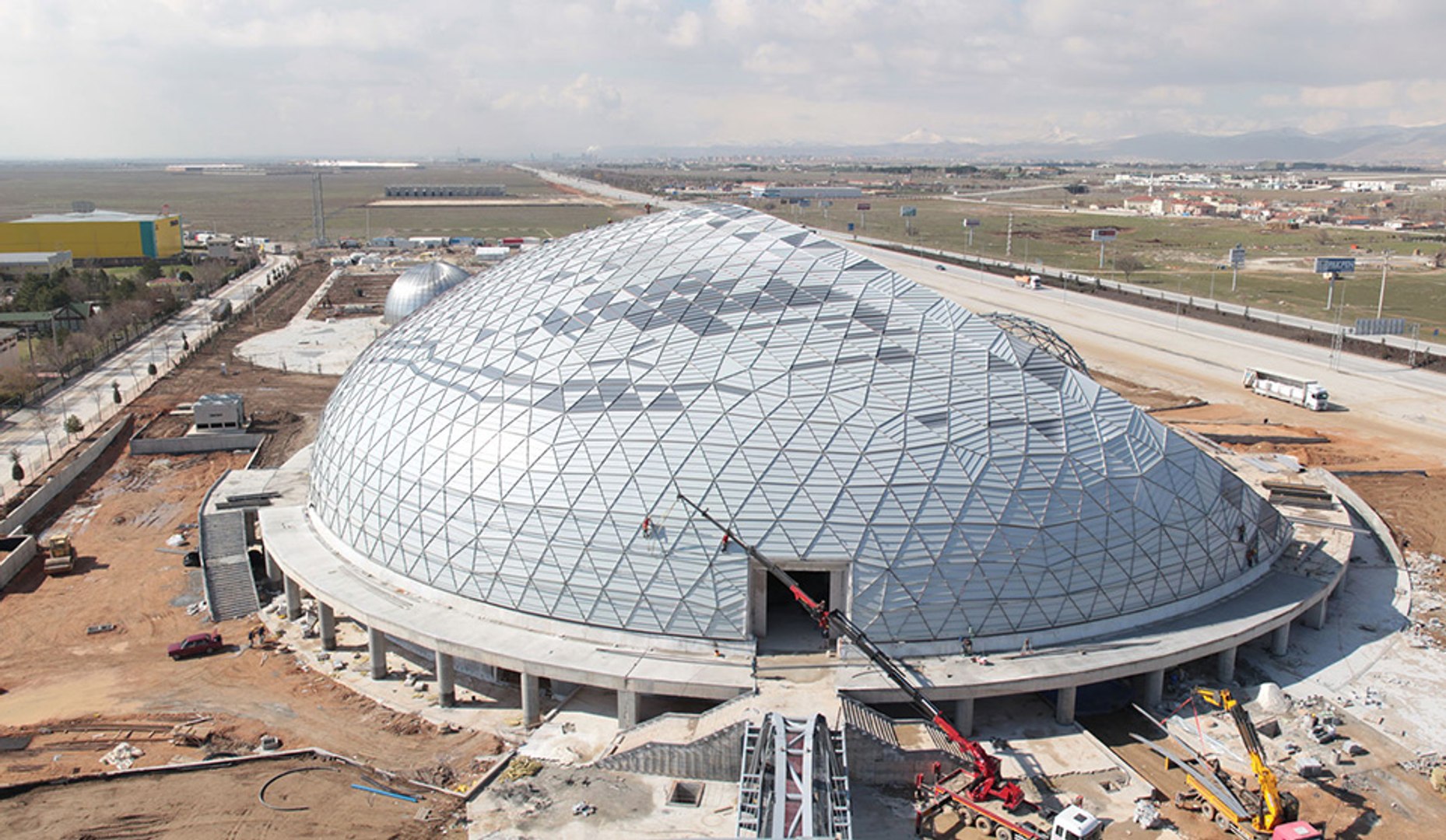 Konya science center building 3D model - TurboSquid 1292355