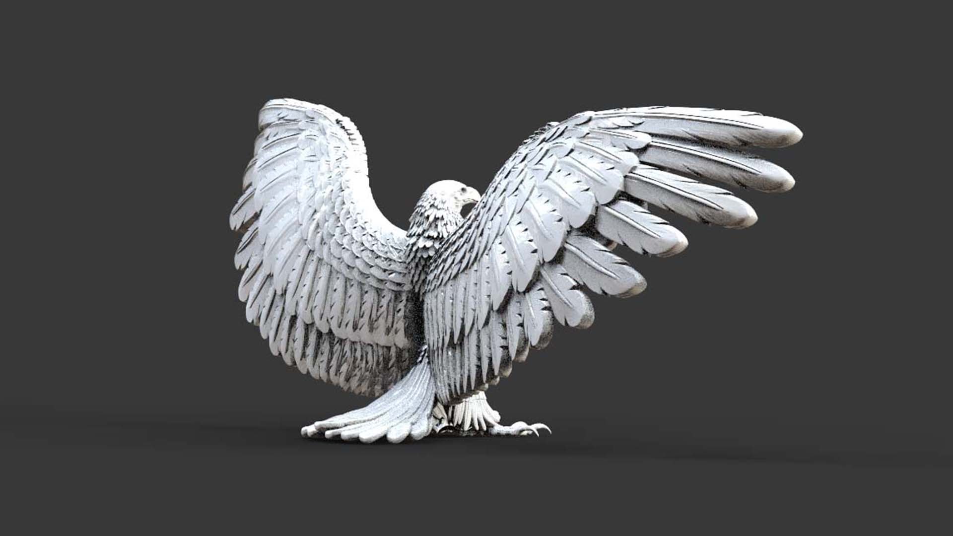 3D Eagle Model - TurboSquid 2120361