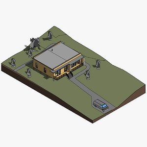 Casa Revit 3D Modelos para Descargar | TurboSquid