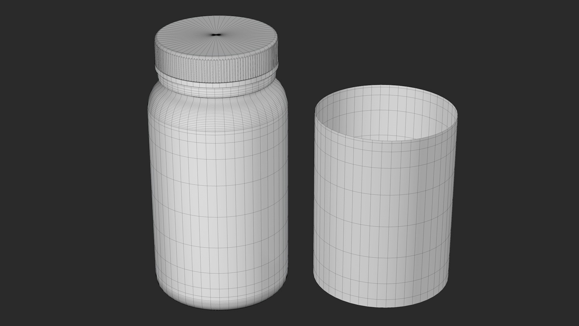 3D Vitamin Bottle Model - TurboSquid 2019769