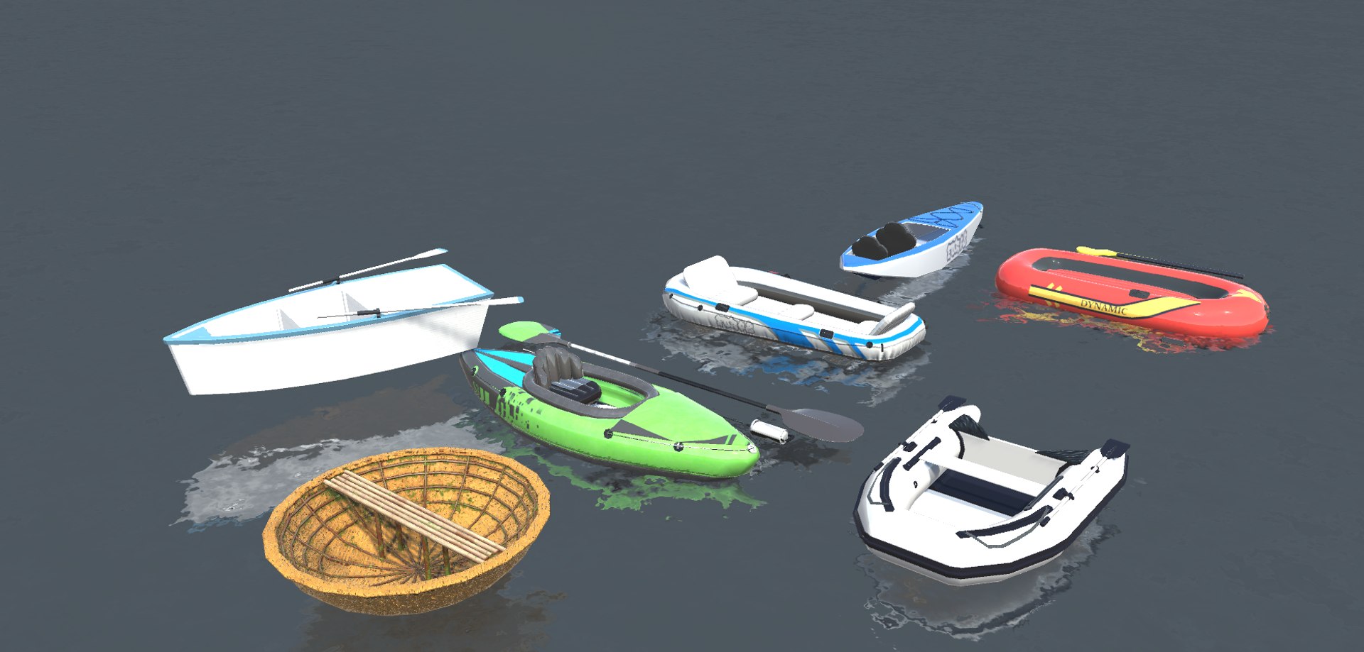 Boats Collections 3D Model - TurboSquid 2026443