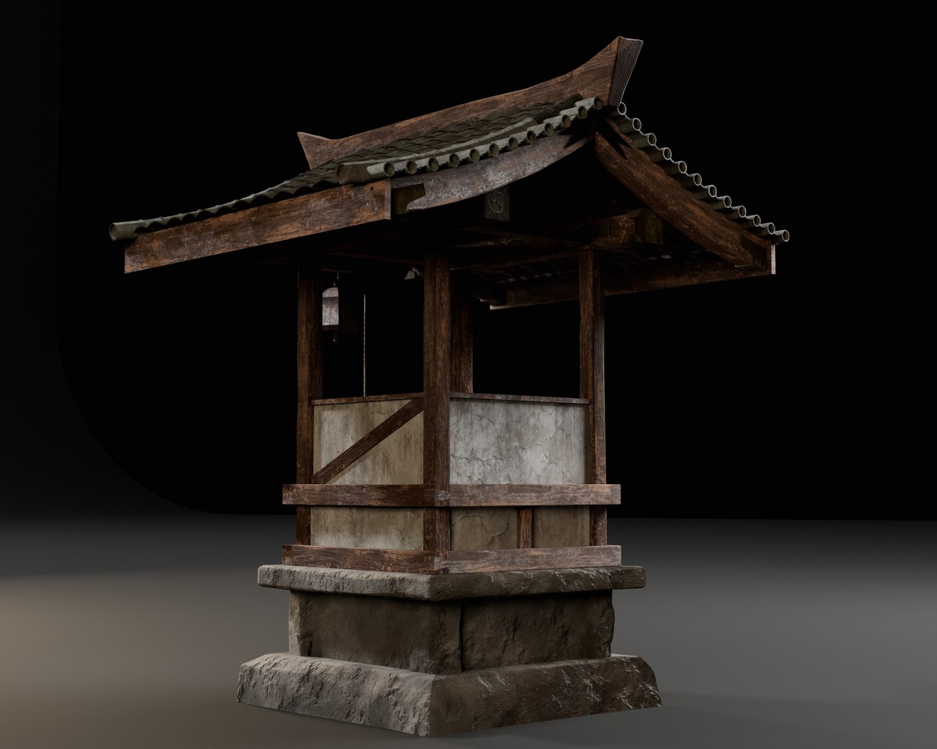Japanese Shrine 3D Model - TurboSquid 2355146