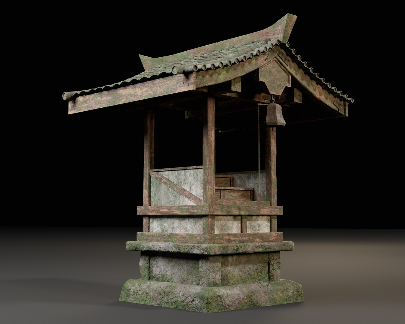 Japanese Shrine 3D Model - TurboSquid 2355146