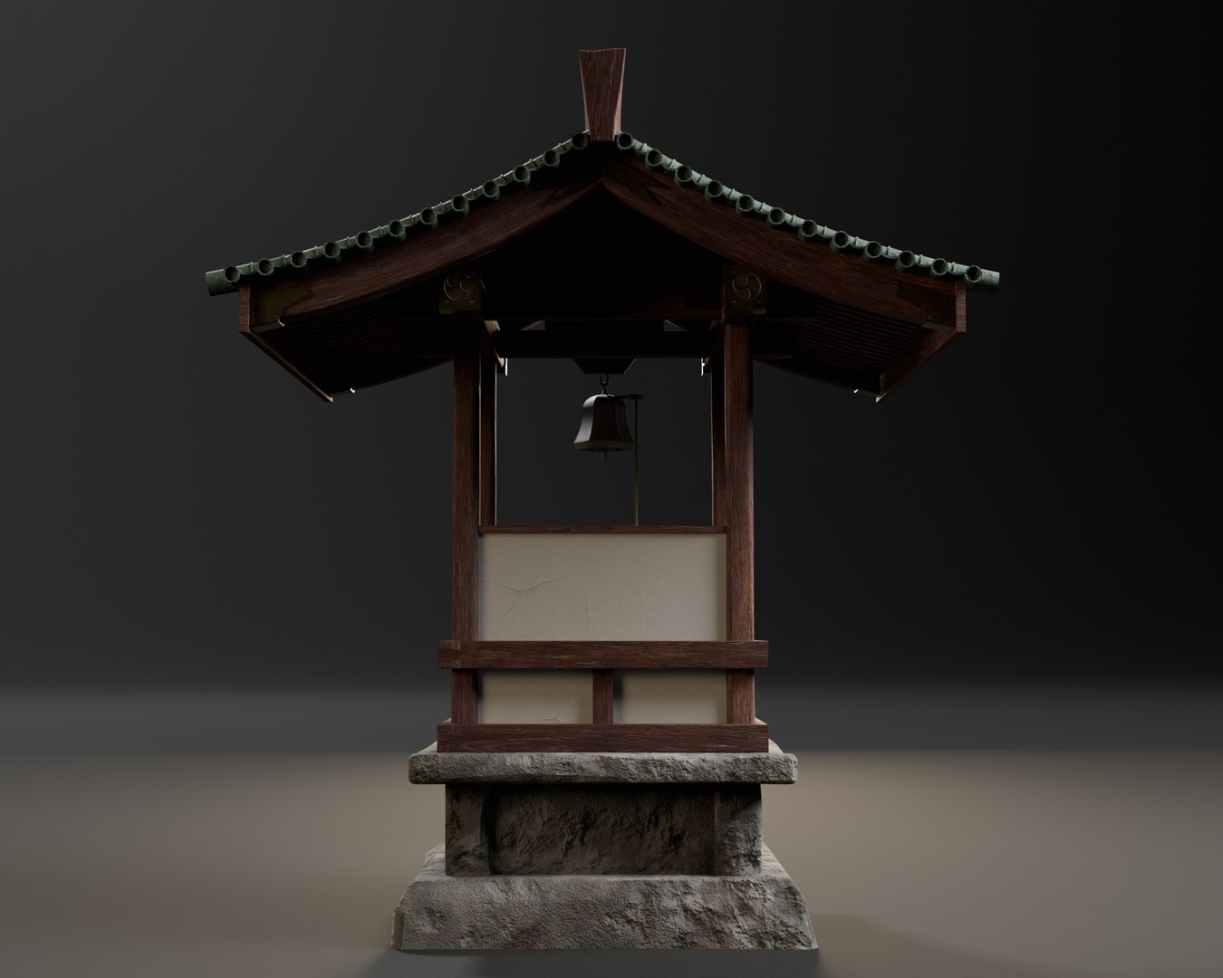 Japanese Shrine 3D Model - TurboSquid 2355146