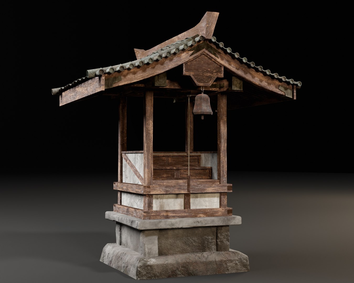 Japanese Shrine 3D Model - TurboSquid 2355146