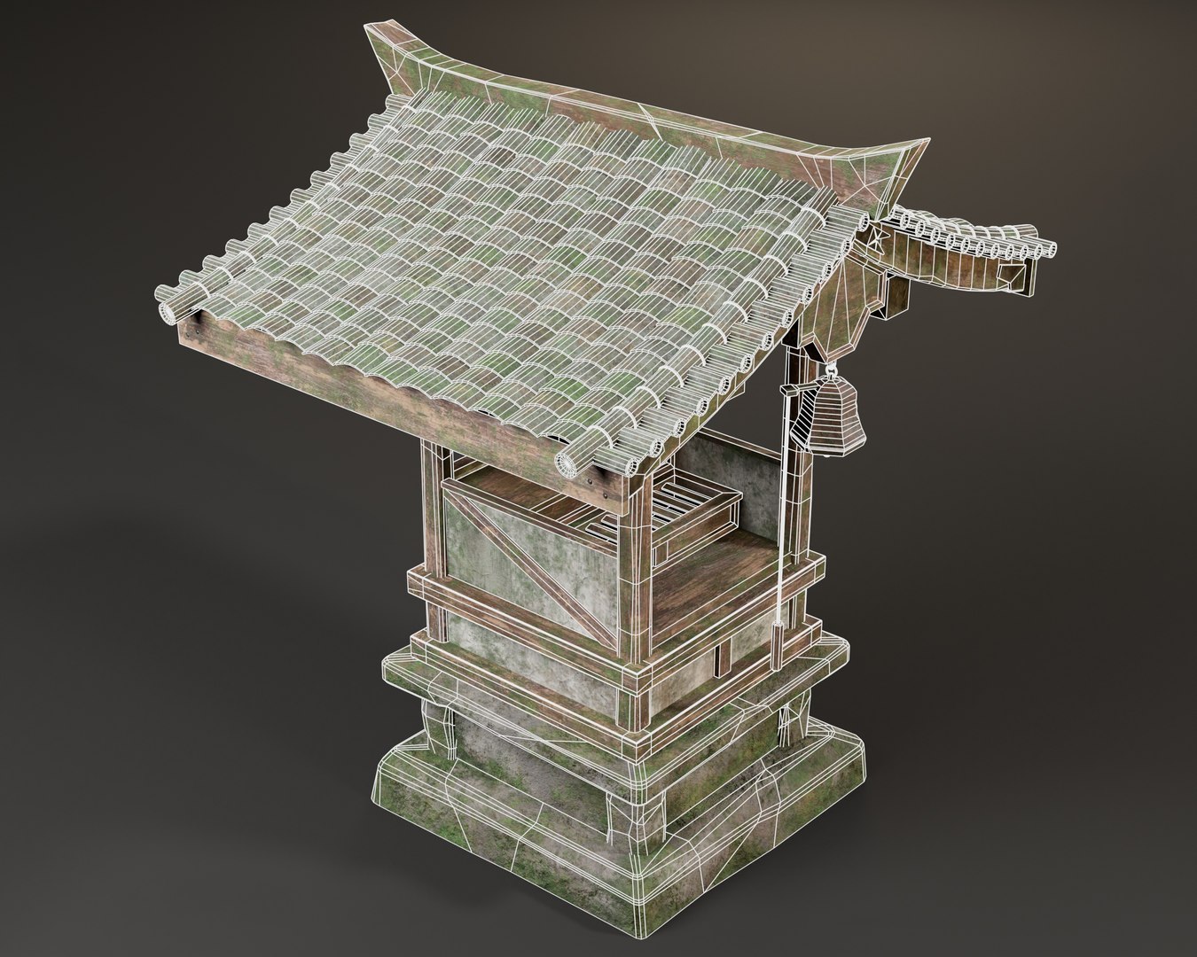 Japanese Shrine 3D Model - TurboSquid 2355146