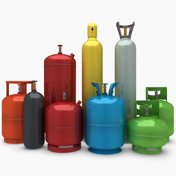 Collection Gas Cylinder 3D Models for Download | TurboSquid