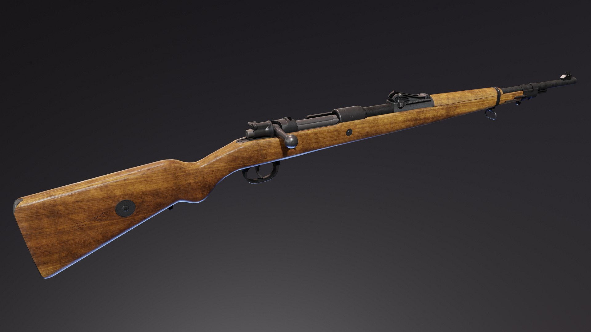 Gewehr 98 3D Model - TurboSquid 2325642