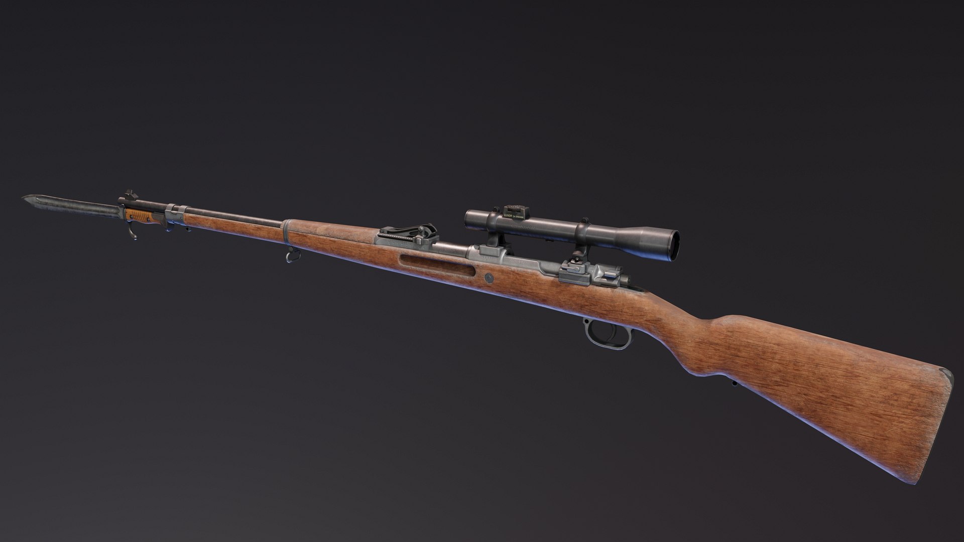 Gewehr 98 3D Model - TurboSquid 2325642